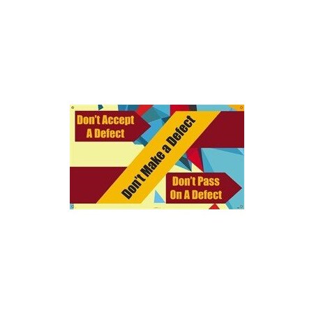 Nmc BANNER, DONT ACCEPT A DEFECT BT60 | Zoro